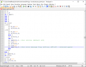 Disassembling my old code from 1988 – part 4 | Amstrad noob