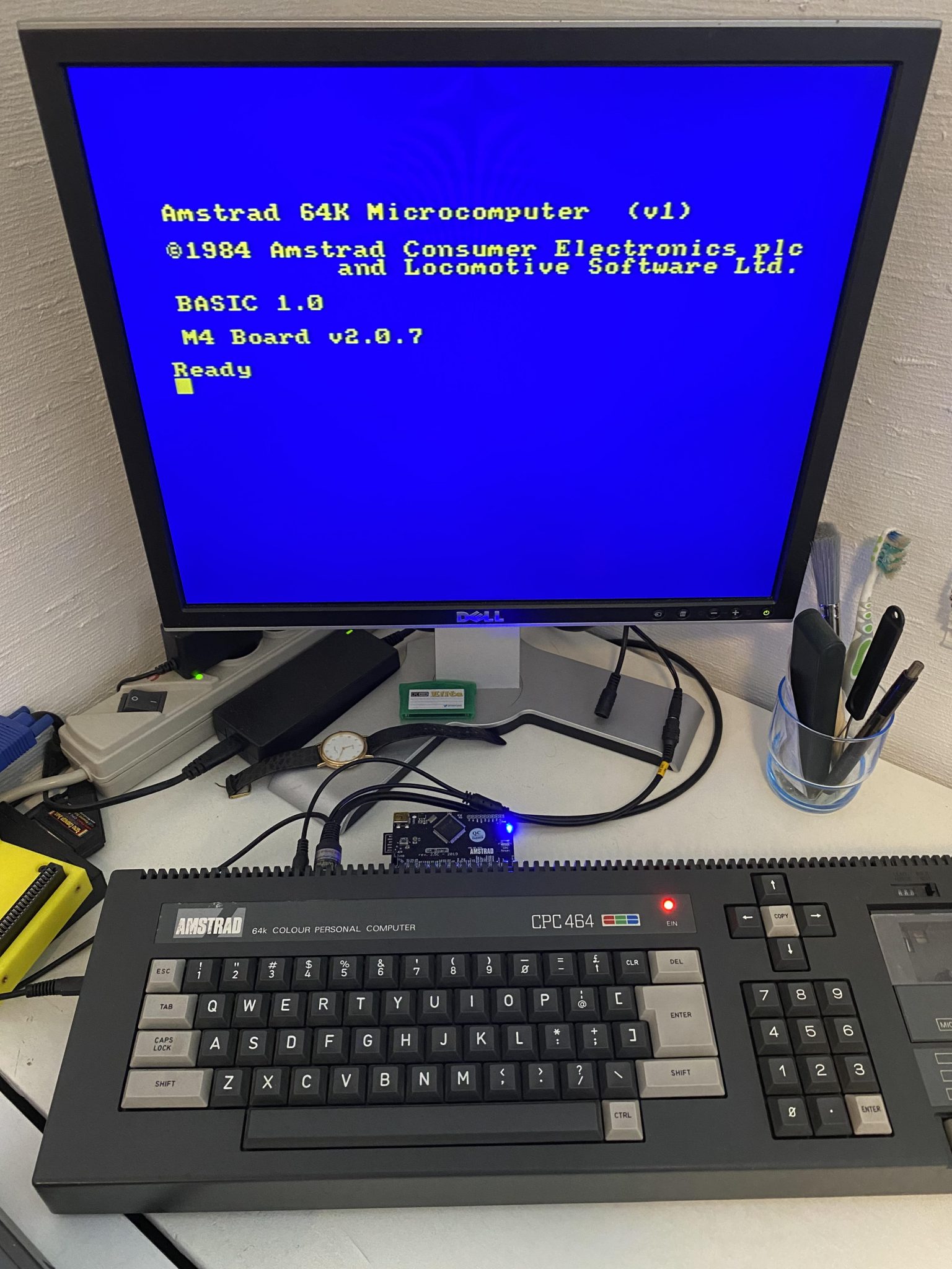 First looks at the M4 board for Amstrad CPC | Amstrad noob