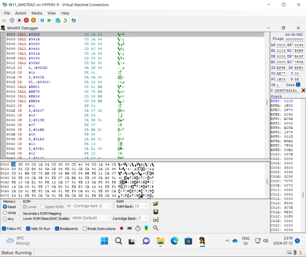 Disassembling my old code part 10 – Code review | Amstrad noob